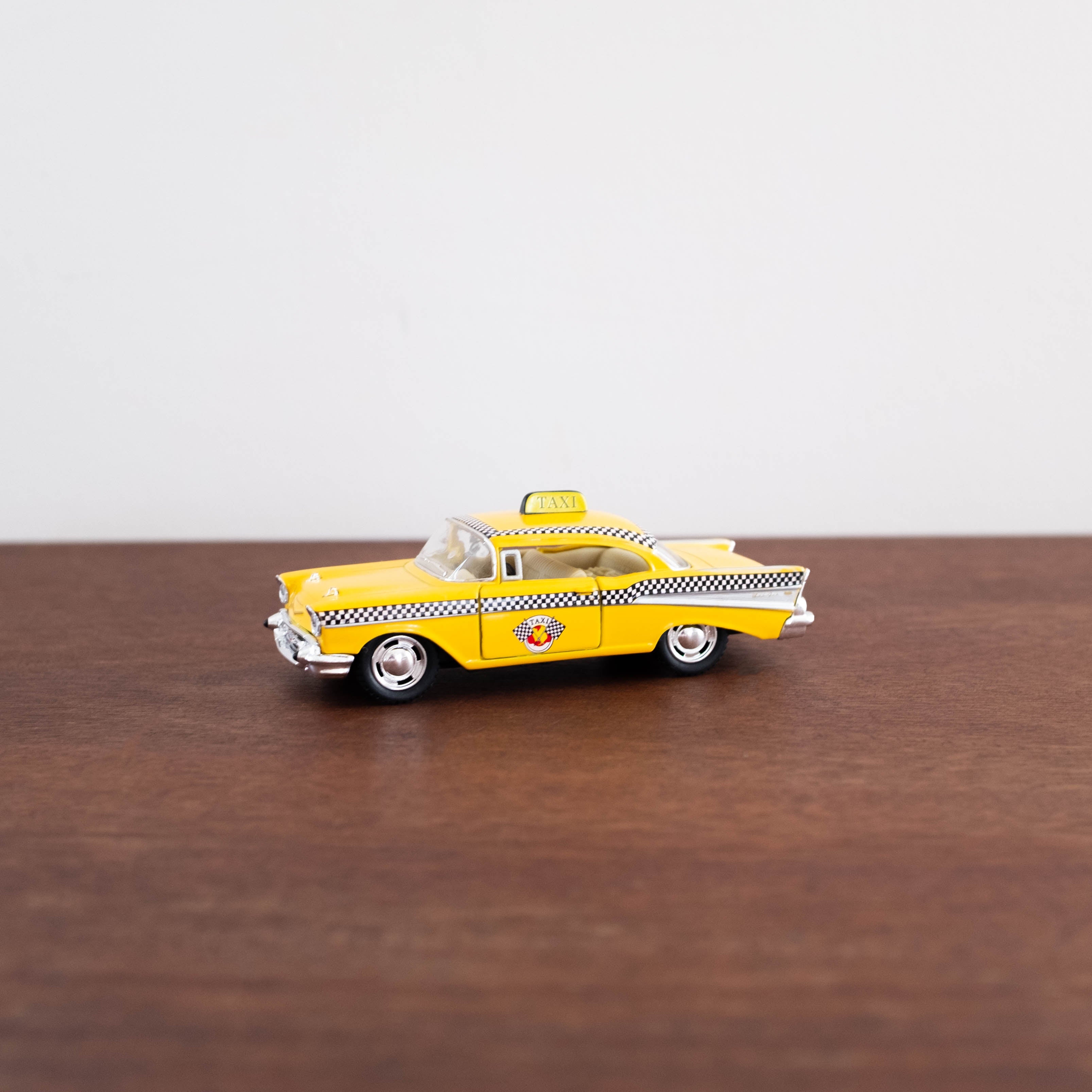 NEW Die Cast Metal Cars: Yellow Retro Taxi Cab – Shop Merci Milo