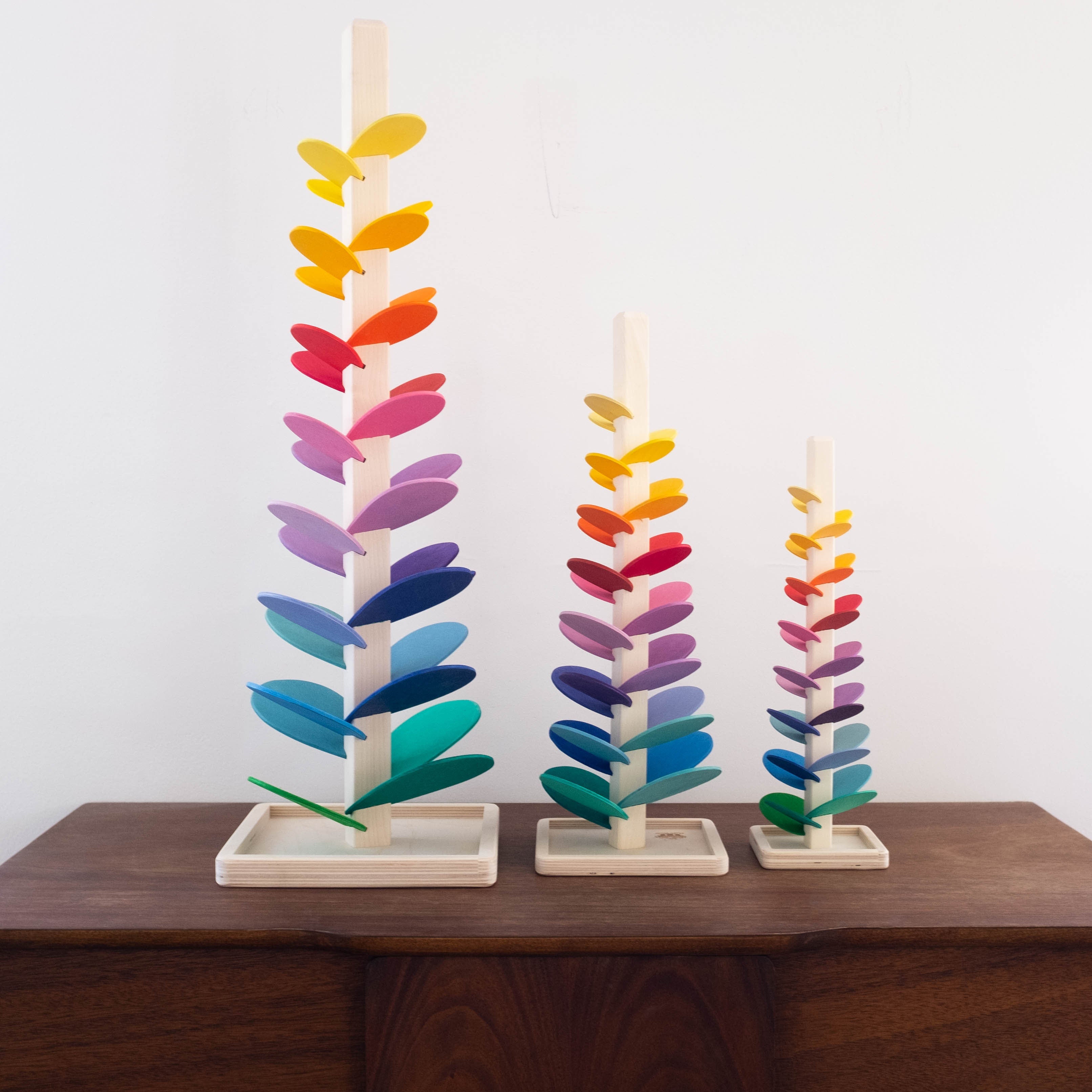 NEW Wooden Cascading Musical Marble Tower- Available in Three Sizes ...