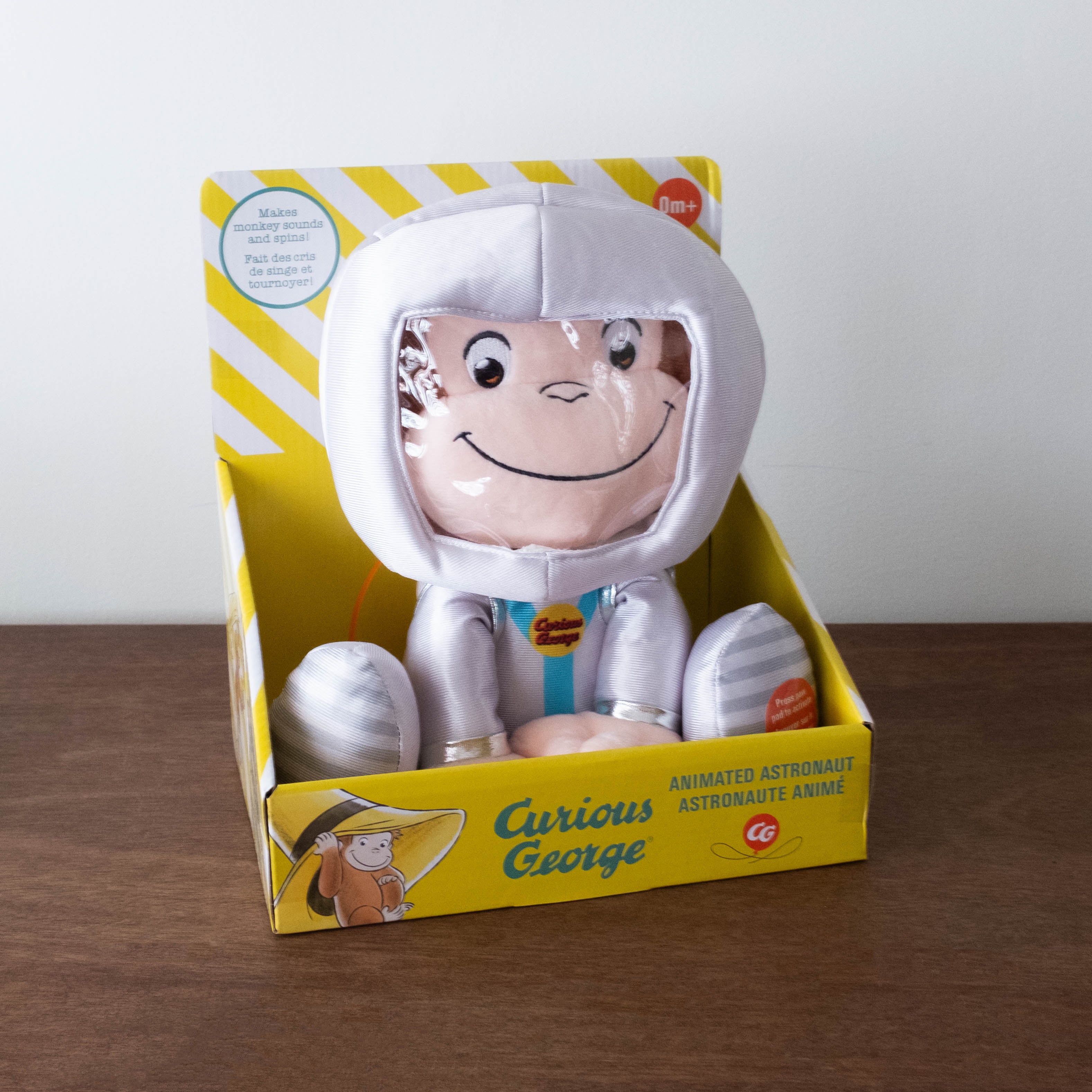 Curious George Animated Interactive Astronaut – Shop Merci Milo