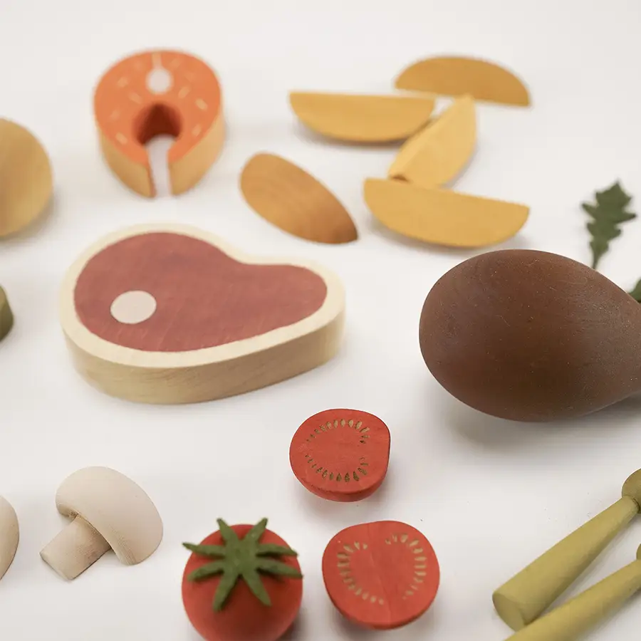 Play Food Set- Dinner – Shop Merci Milo