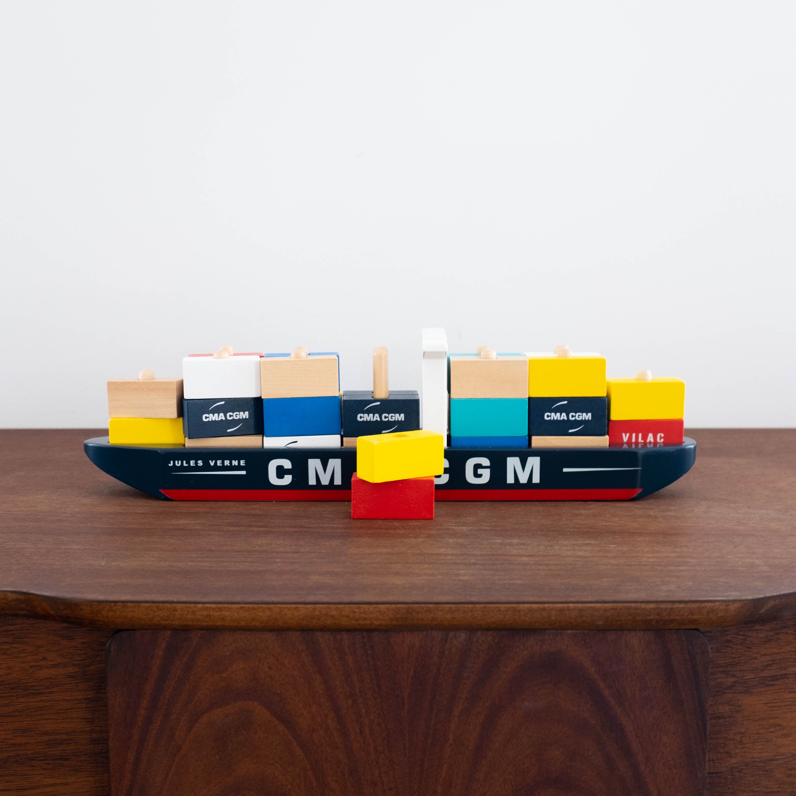 French Cargo Container Stacker Ship – Shop Merci Milo
