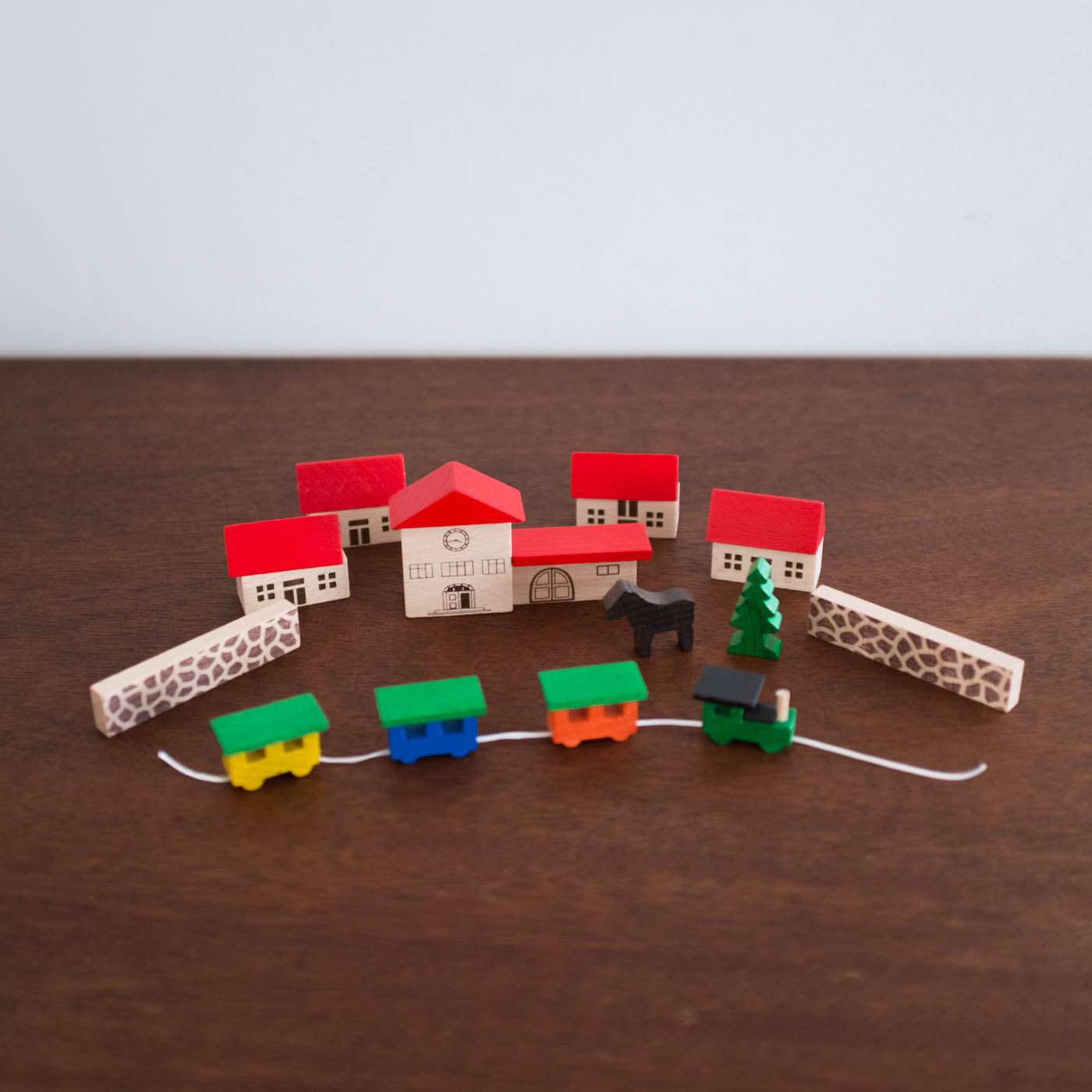 Mini Mountain Village Wooden Toy Set – Shop Merci Milo