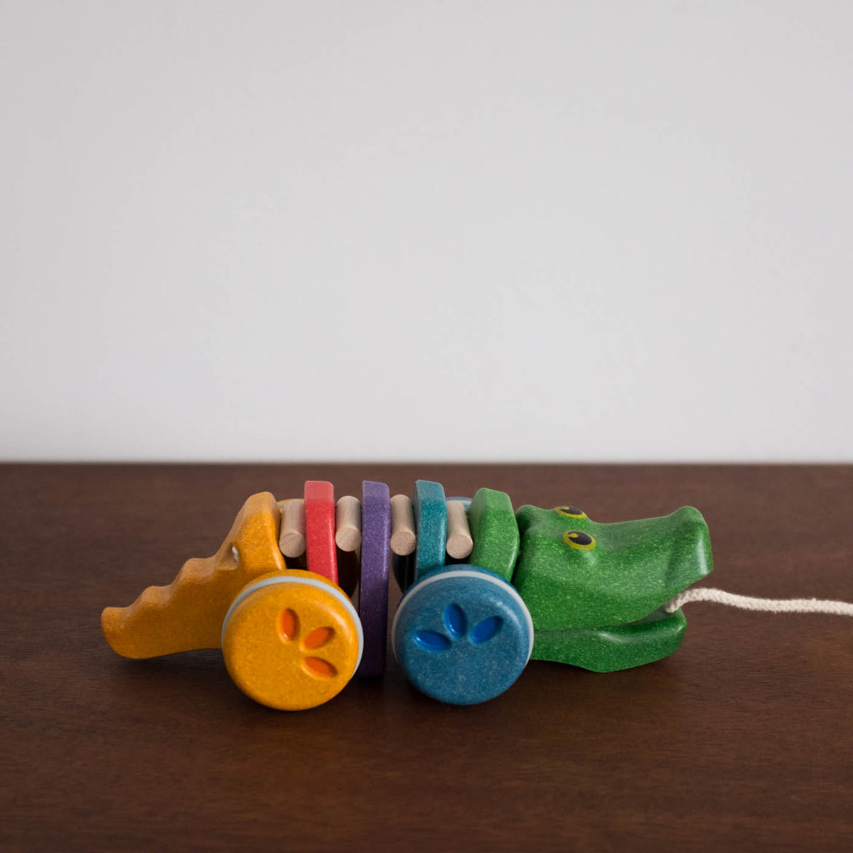 Wooden Dancing Rainbow Alligator Pull Toy | Shop Merci Milo